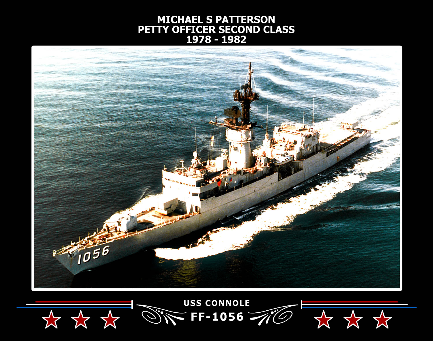 Navy Emporium USS Connole FF-1056 Canvas Photo Print 31FF1056 | eBay