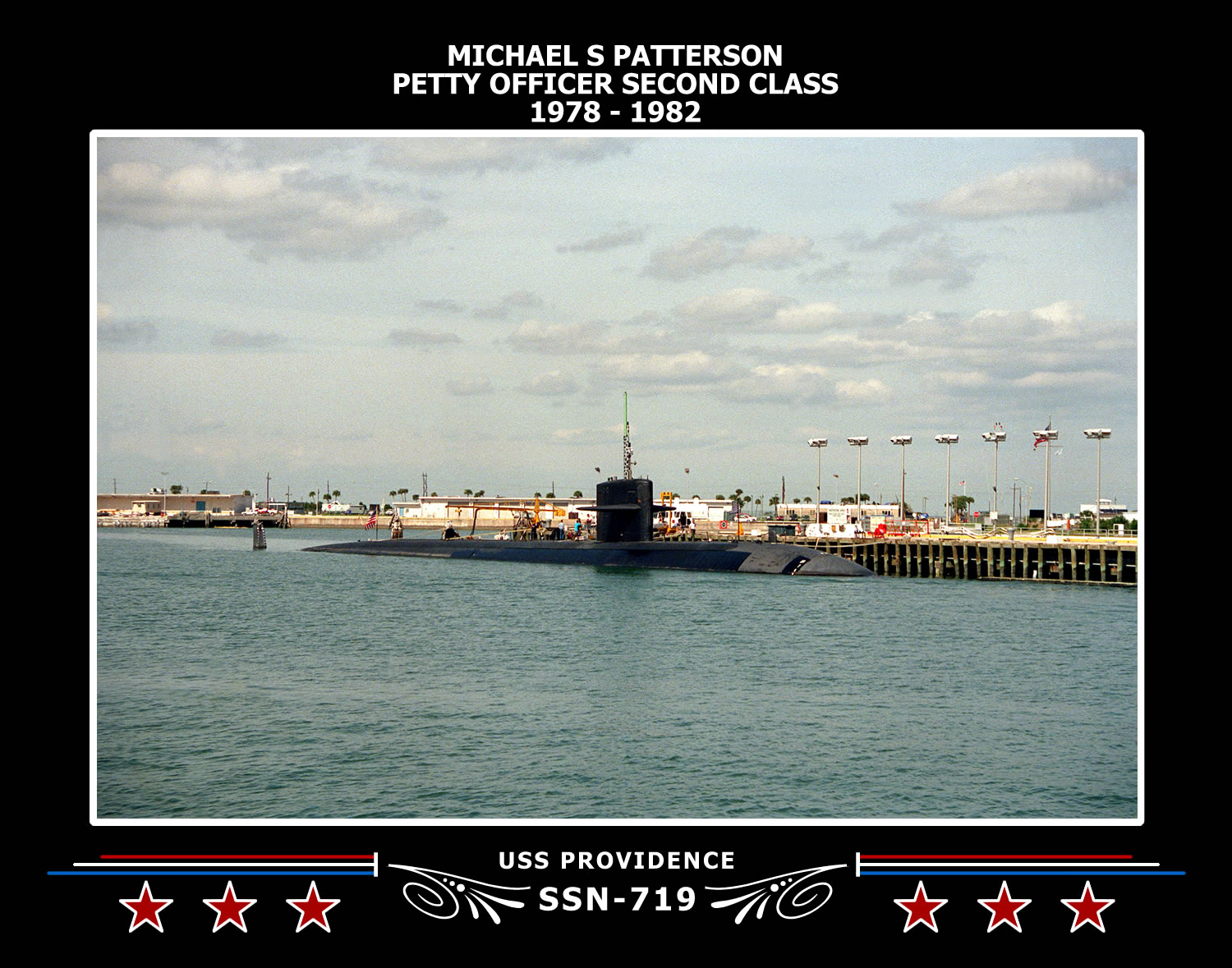 Navy Emporium USS Providence SSN-719 Canvas Photo Print 637SSN719 | eBay