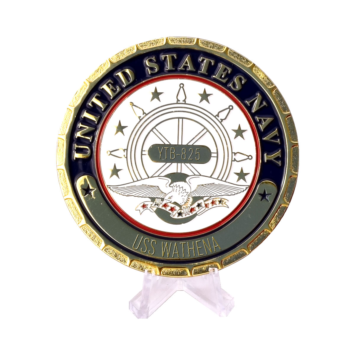 Navy Emporium USS Wathena YTB 825 Navy Ship Plaque | eBay